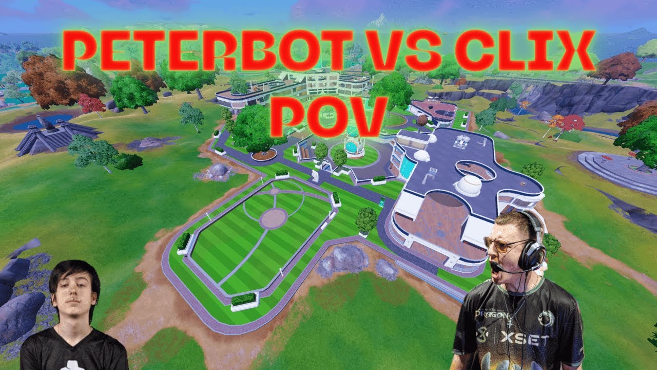 🔴LIVE CLIX POV VS PETERBOT - YouTube
