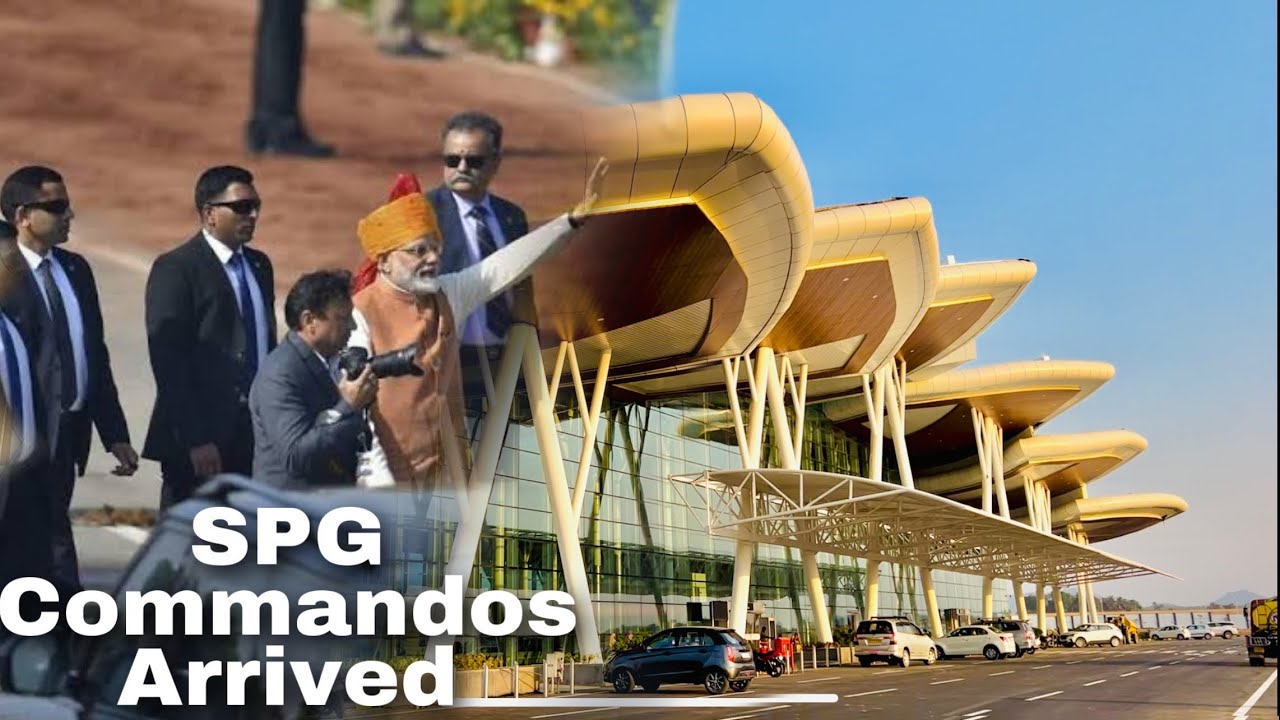 Shivamogga Airport !!! | High security | SPG commandos | kannada vlog ...