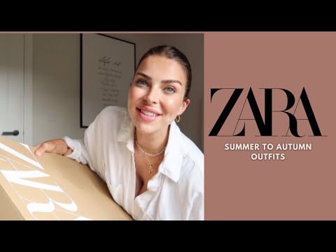 😍TRANSITIONAL ZARA OUTFITS😍 #tryonhaul