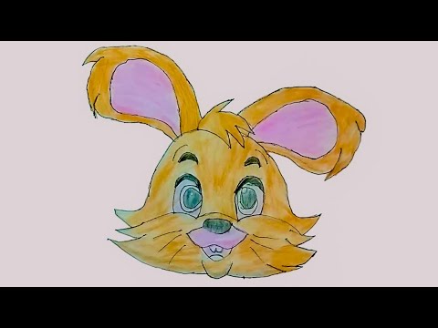 Watch The Beautiful Hare Face Pencil Drawing and Colouring! - YouTube