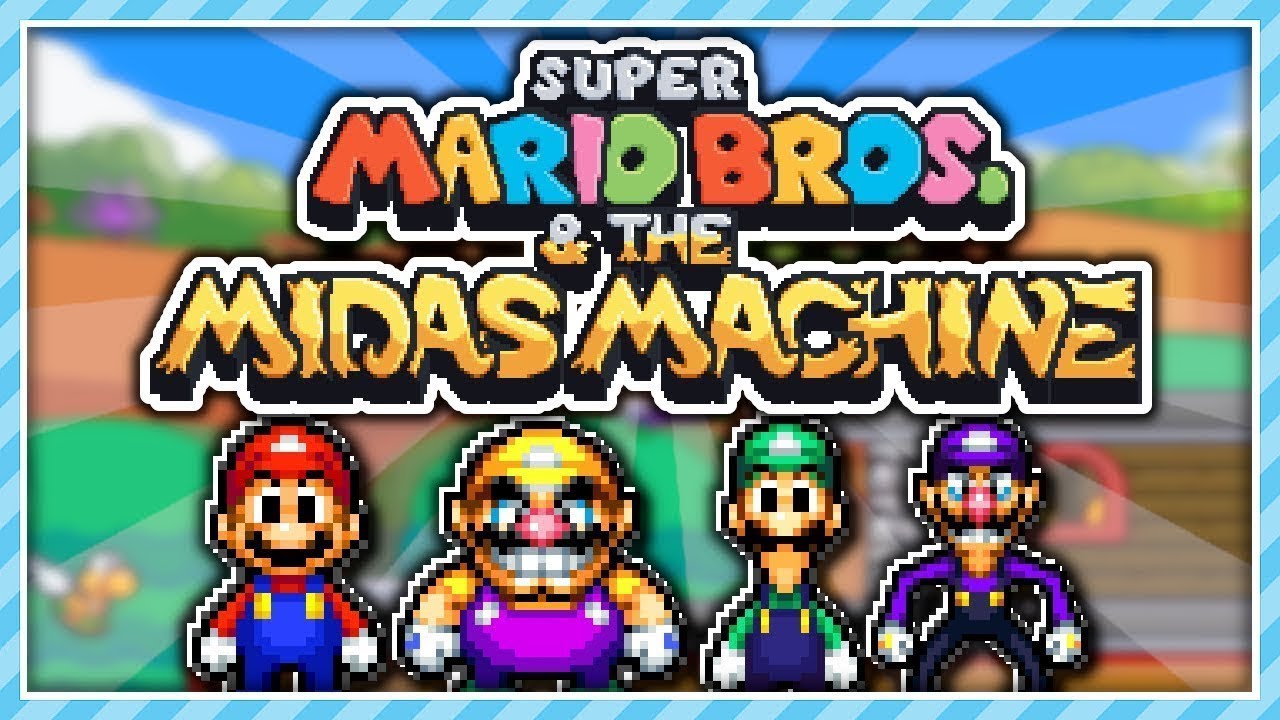 Super Mario Bros & The Midas Machine Extended Music Crumbling Pyramid ...