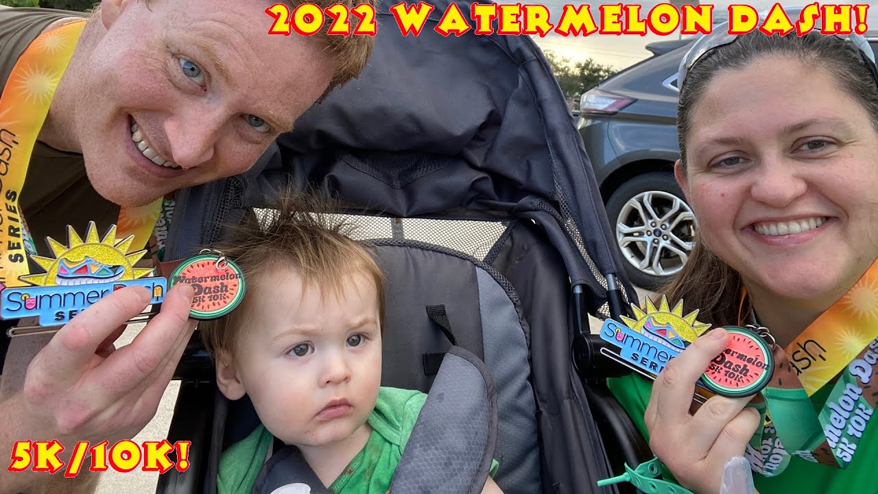 2022 Watermelon Dash 10k/5k - Houston, TX! (Saturday, 8/6/2022) - YouTube