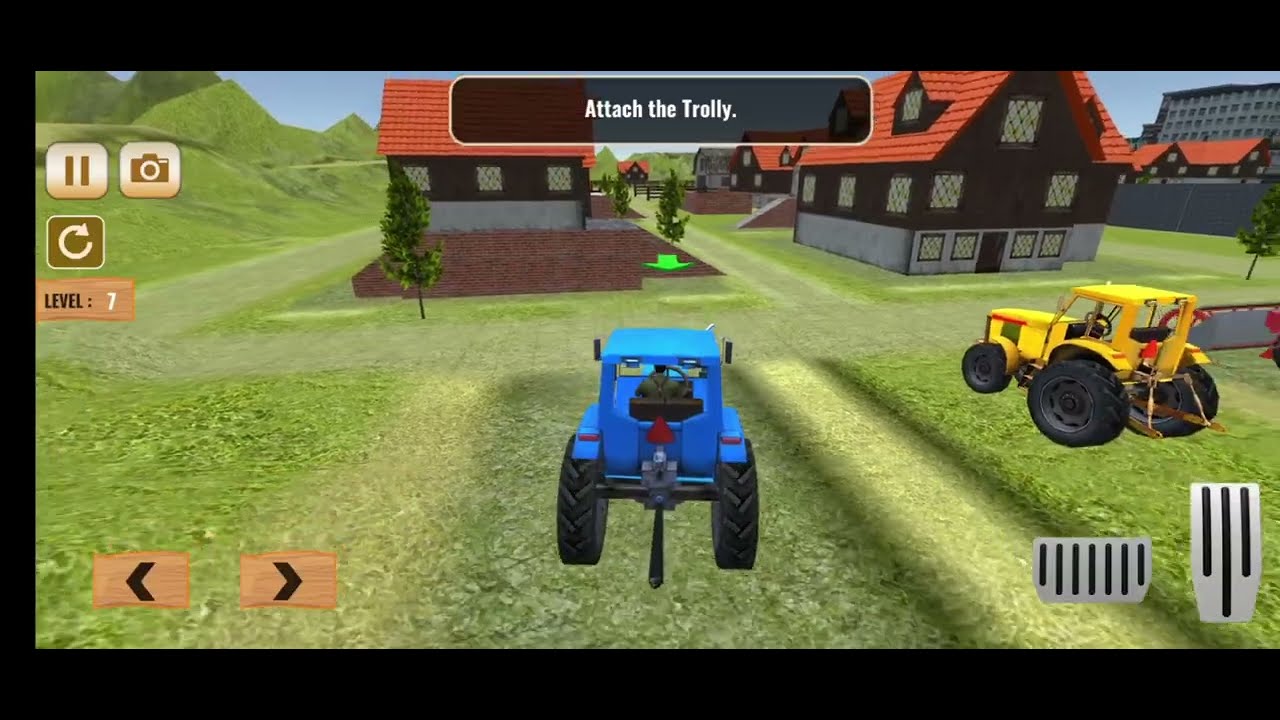Real tractor driving simulator game | new android gameplay | As ...