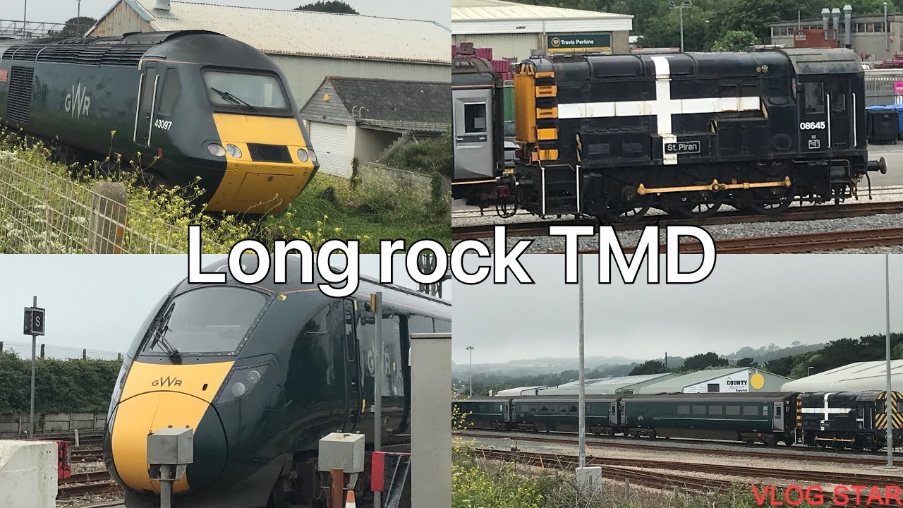 Trains at Long rock TMD - YouTube