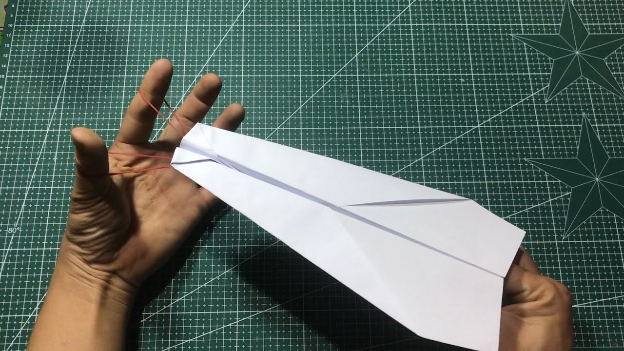 How to fold paper plane. Super sling shot paper plane. DIY with Sai ...