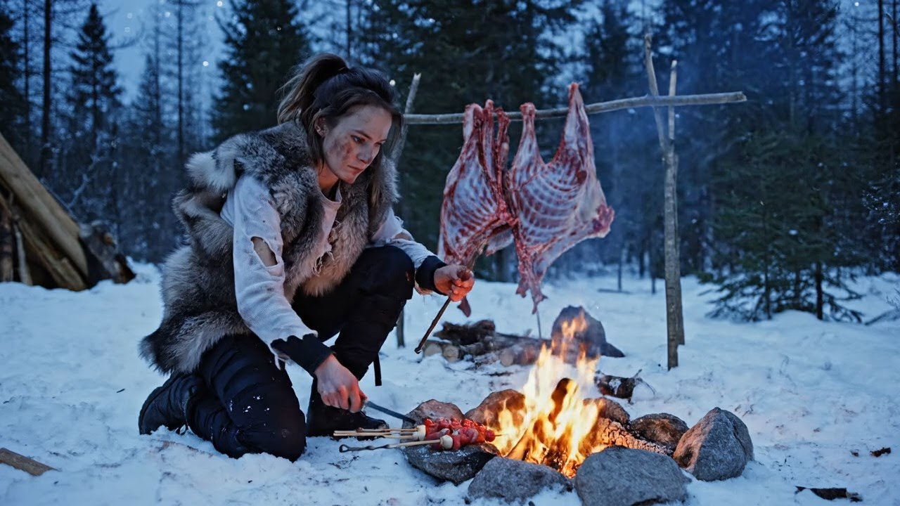 A girl alone surviving the frozen wilderness l One woman’s fight to ...