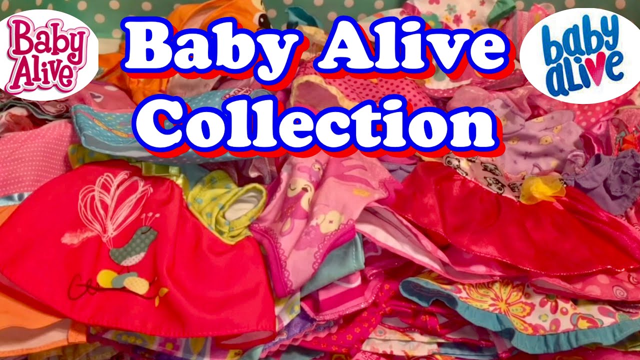 Baby alive clothes and bib collection - YouTube