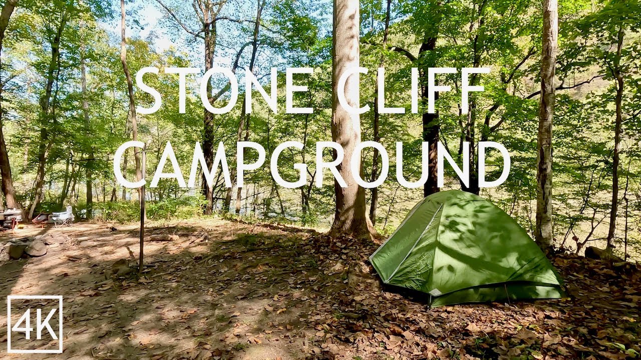 Stone Cliff Beach Campground Tour 4K - Find that perfect campsite at ...