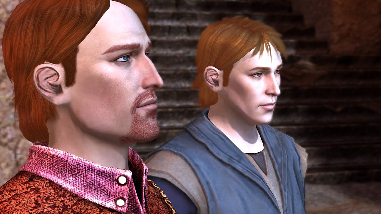 Dragon Age II Cut Content | Teagan & Connor - YouTube