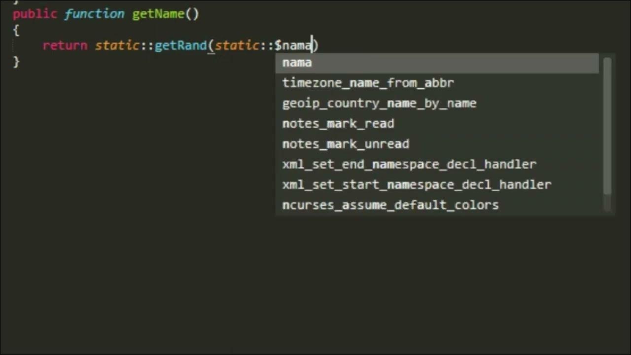 Tutorial PHP Menampilkan Data Didalam Array Secara Acak - YouTube