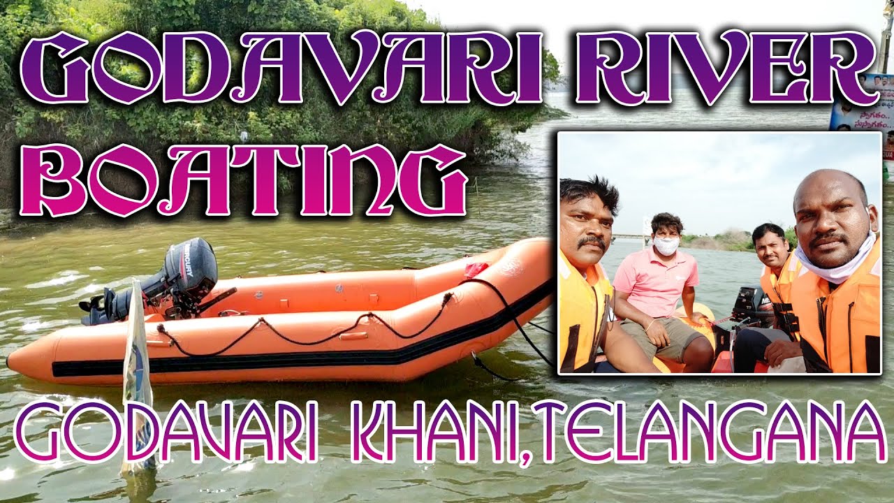 Godavari River Boating, Godavarikhani, Telangana - YouTube