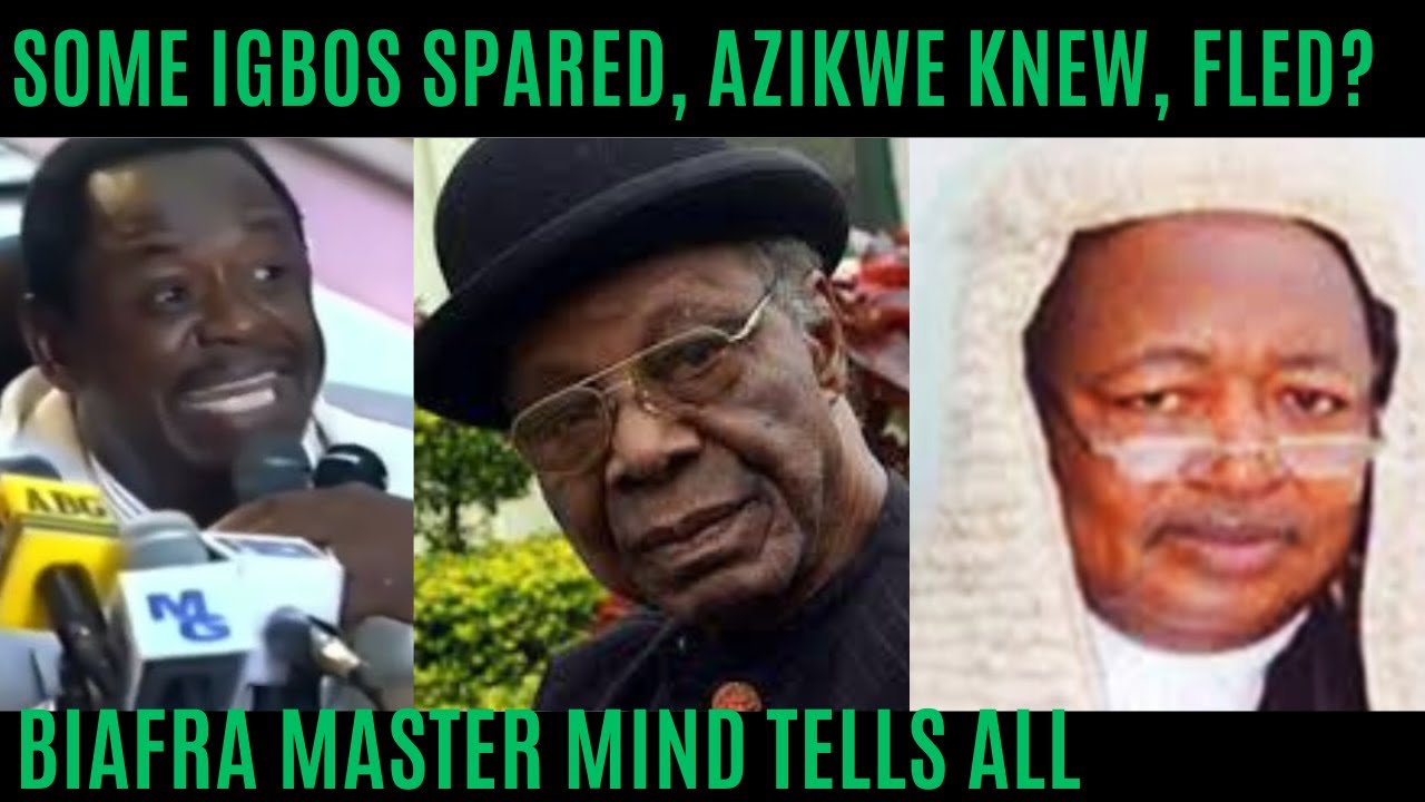Biafra War, Fought on Tribal Lines? Coup Plotter Ben Gbulie, Mahmoud ...