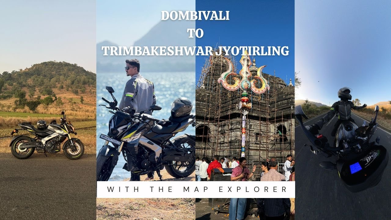 Dombivli to Trimbakeshwar Jyotirling Ride | Scenic Roads & Vaitarna ...