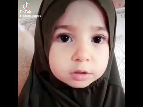 türk halkına dua eden azeri kızı