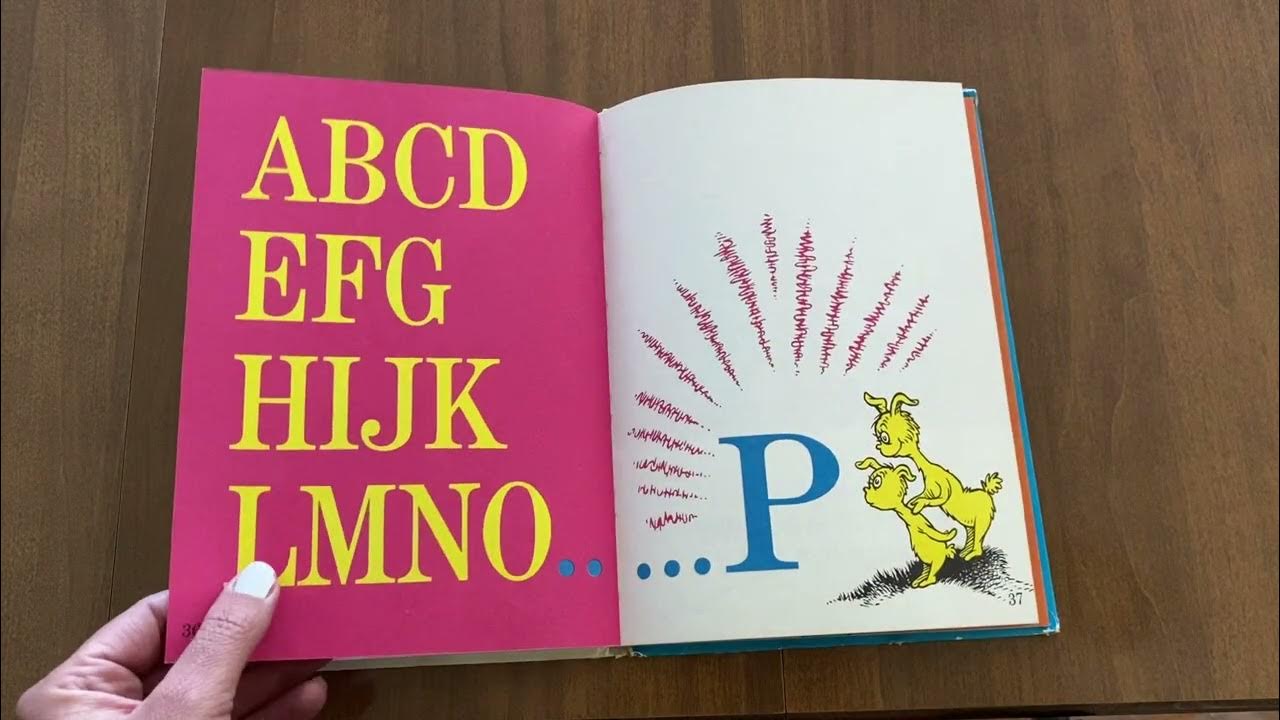 Dr. Seuss's ABC- alphabet book - YouTube