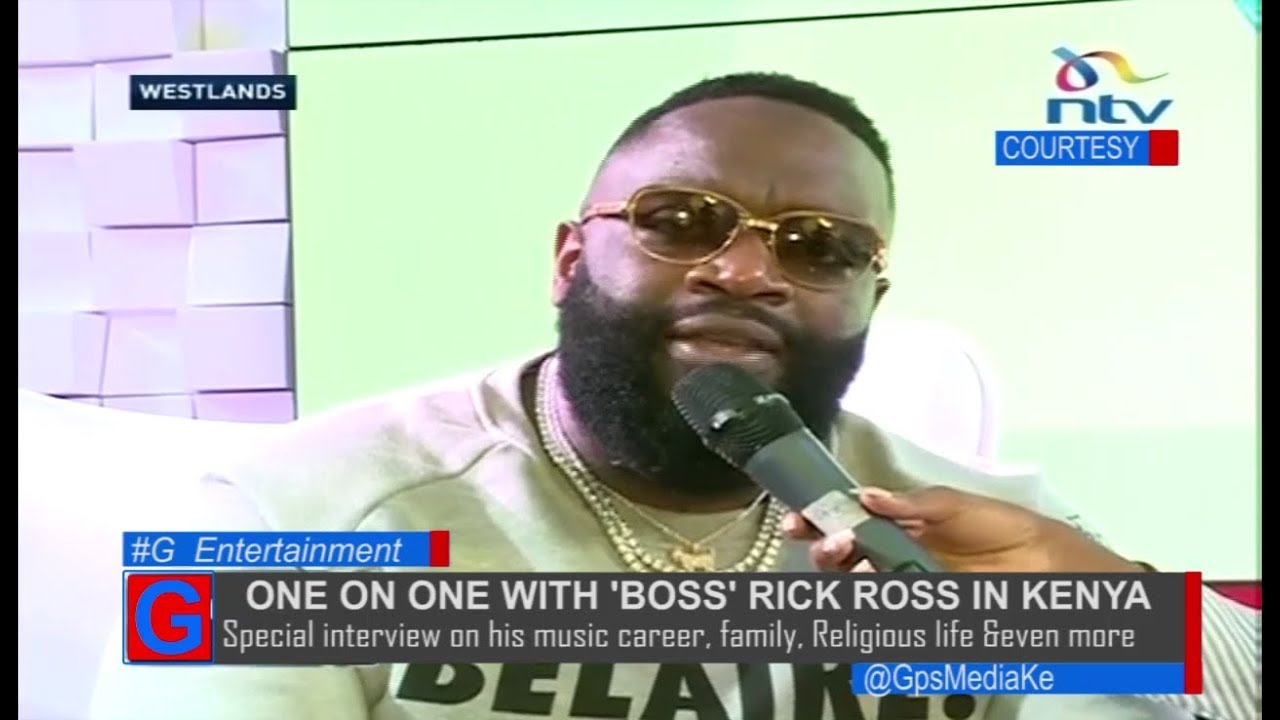 Interview with 'Boss' Rick Ross in Kenya - YouTube