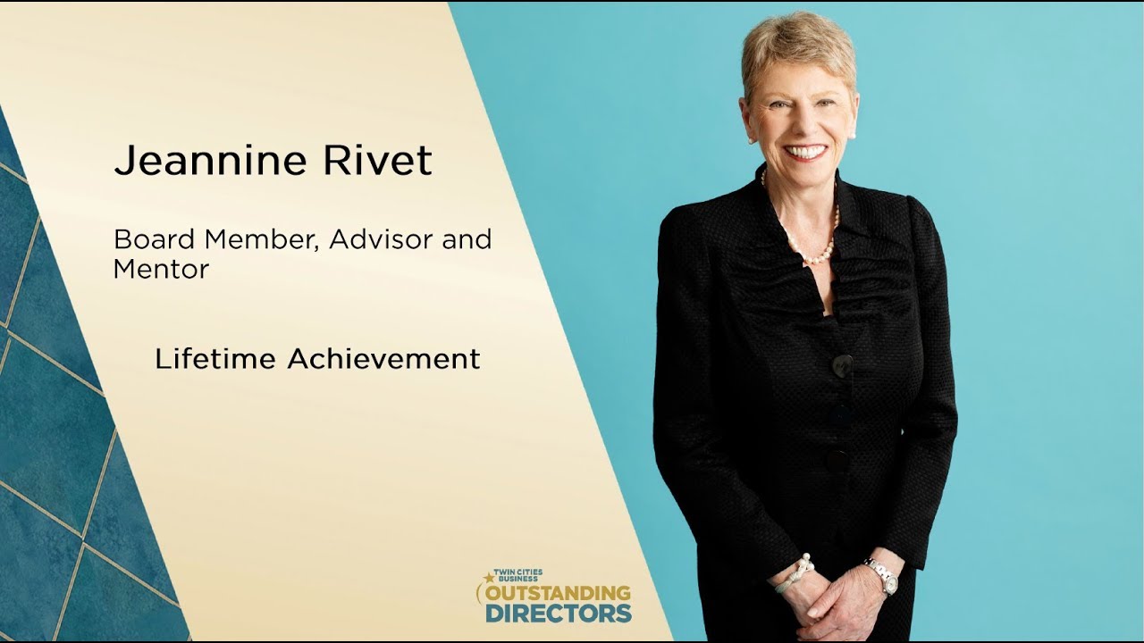 2019 Outstanding Directors Awards: Jeannine Rivet presented by Dee ...