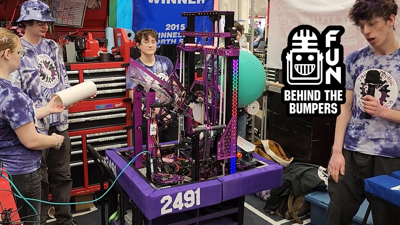 2491 NoMythic | Behind the Bumpers | 2025 FRC REEFSCAPE Robot - YouTube