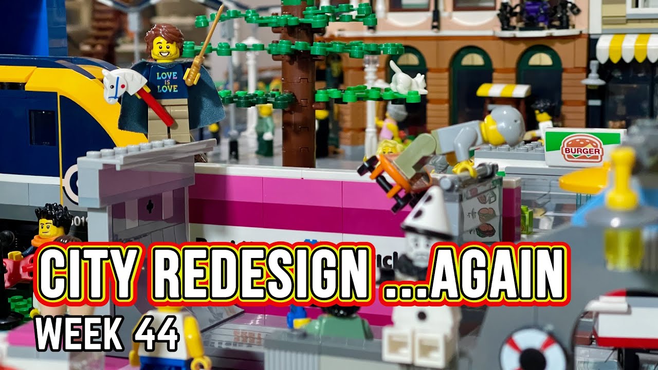 LEGO - Week 44 - City Redesign ...Again - YouTube