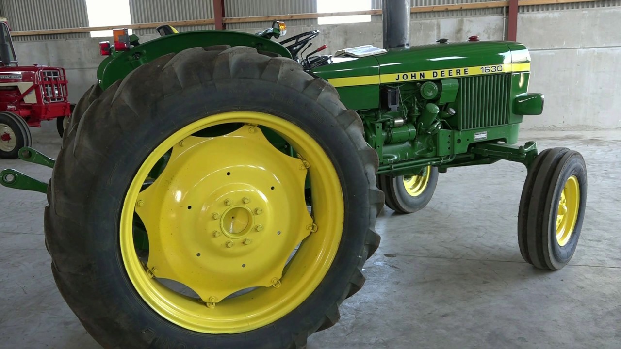 Vintage John Deere 1630 - YouTube