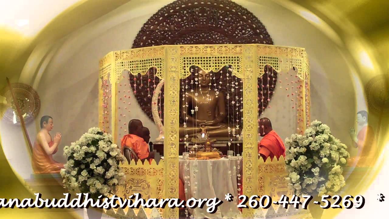 Maha Piritha at Indiana Buddhist Temple - YouTube