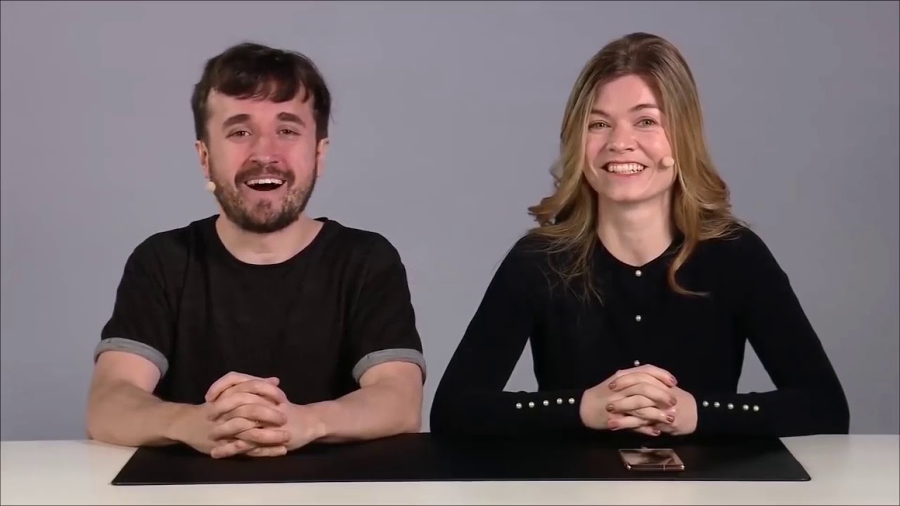 Leon e Nilce (Coisa de Nerd) no Samsung Unpacked - Galaxy S10 (1080p RE ...