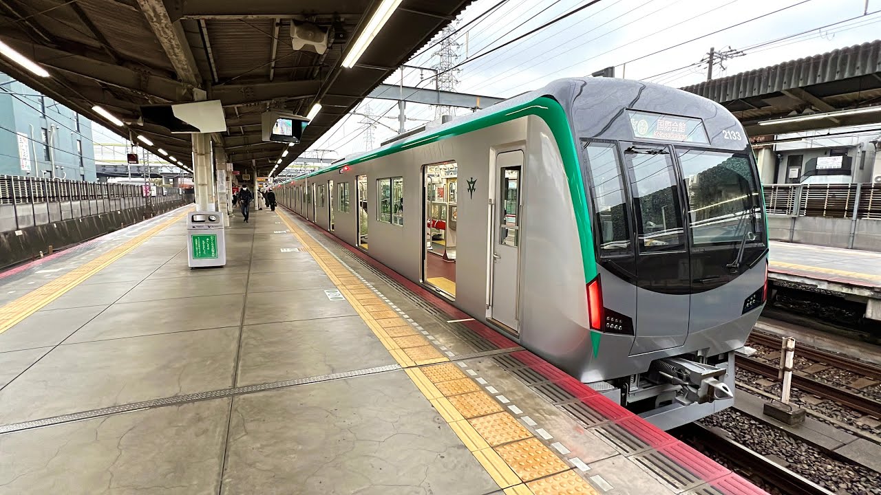 近鉄京都線を走る地下鉄烏丸線20系（第3編成・KS33）《新田辺〜竹田》 - YouTube