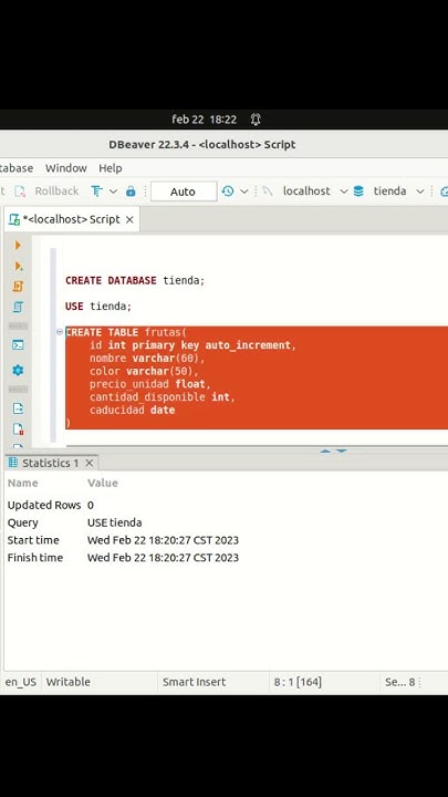 Crear una base de datos en MySQL - YouTube