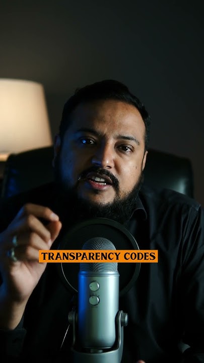 What is the transparency code on Amazon? - YouTube