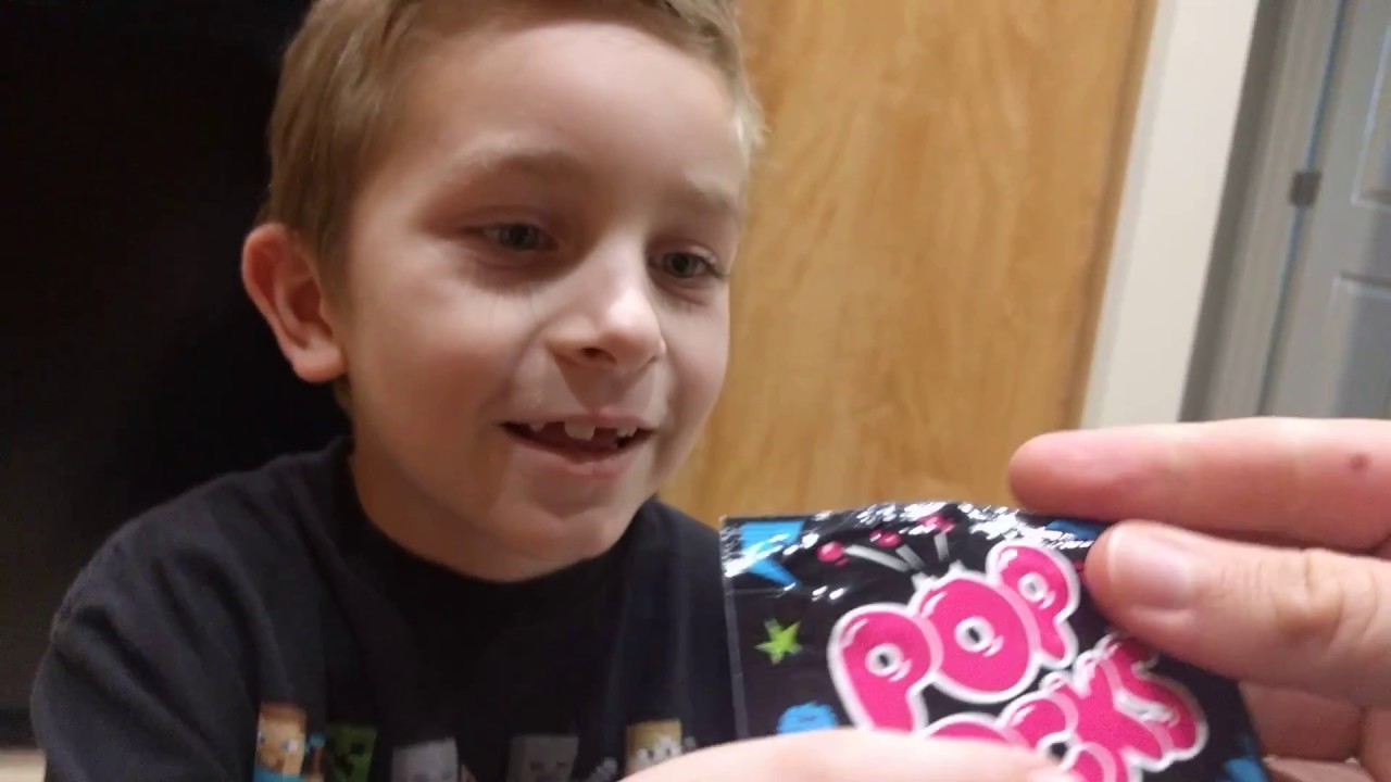 first time trying Pop Rocks - YouTube