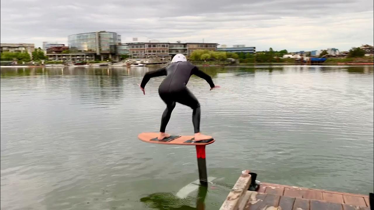 Foil Dock Start - YouTube