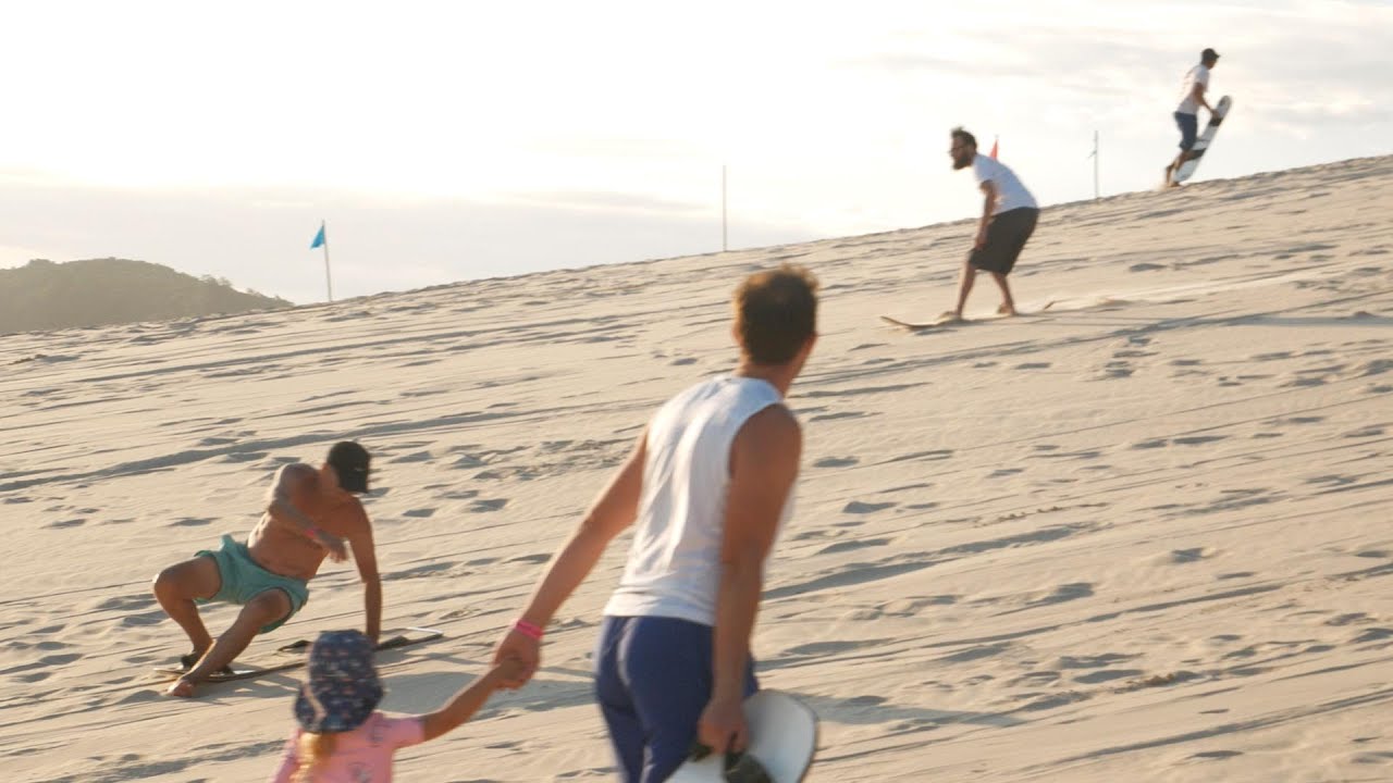 Beach & Sand surfing Florianopolis 4K 🇧🇷 - YouTube
