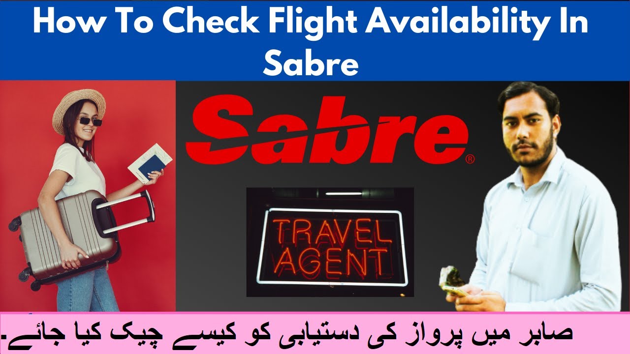 How To Check Flight Availability In Sabre || Sabre Main Flight Availability Kaise Check Kare ...