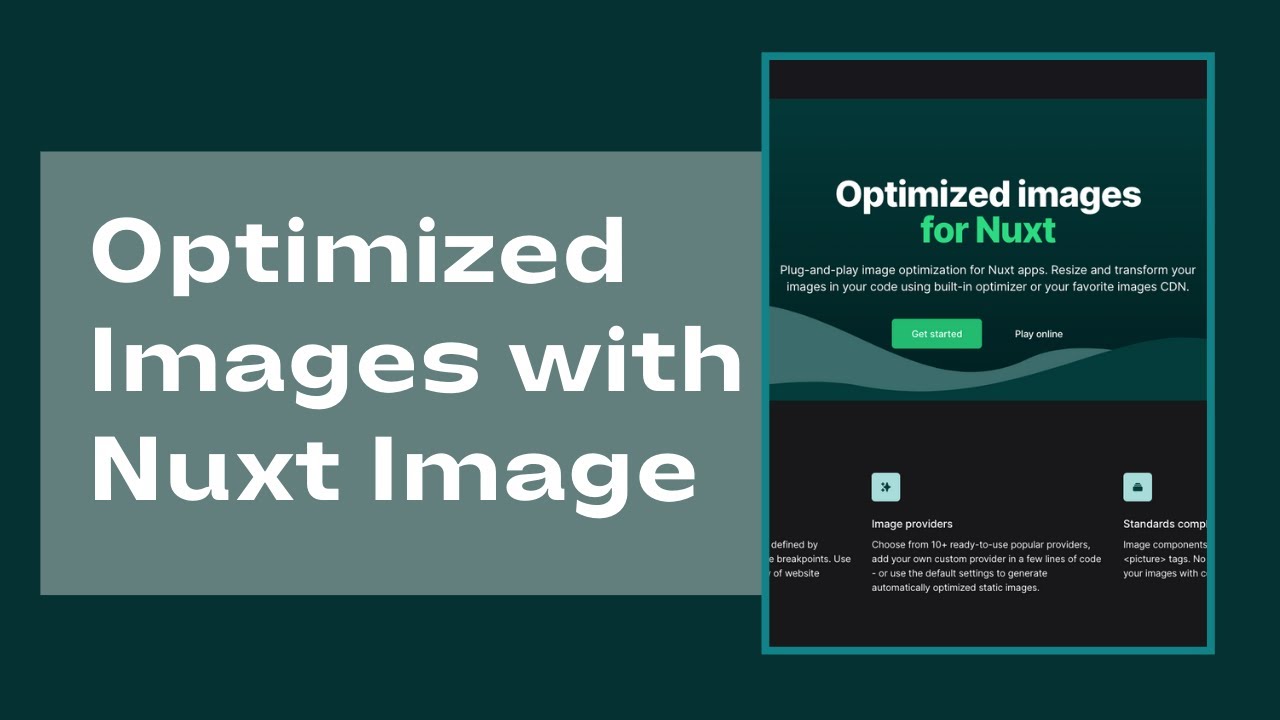 Optimize Your Images With Nuxt Image Youtube