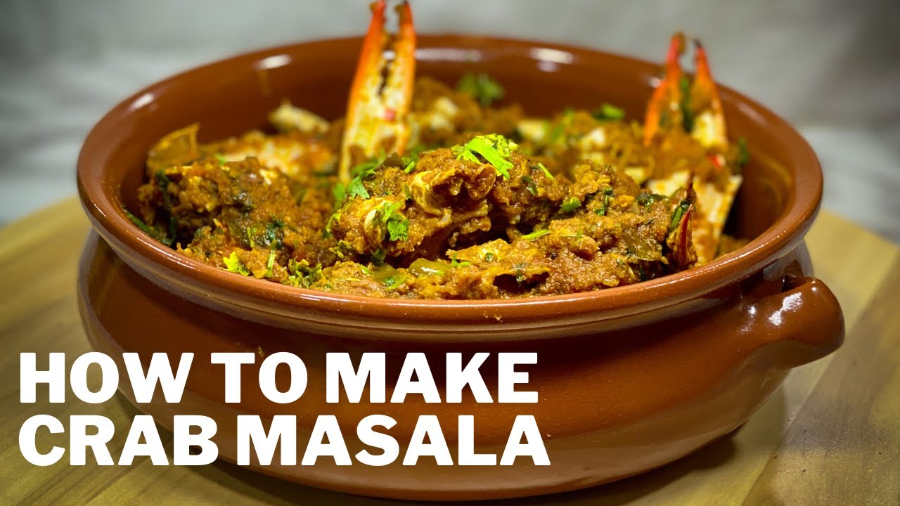 Simple South Indian Crab Masala Recipe - YouTube