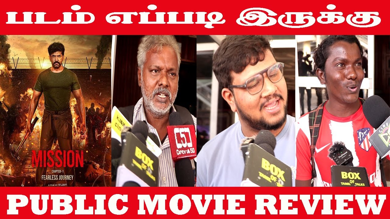 Mission Chapter 1 Public Review | Arun Vijay | Amy Jackson | Nimisha ...