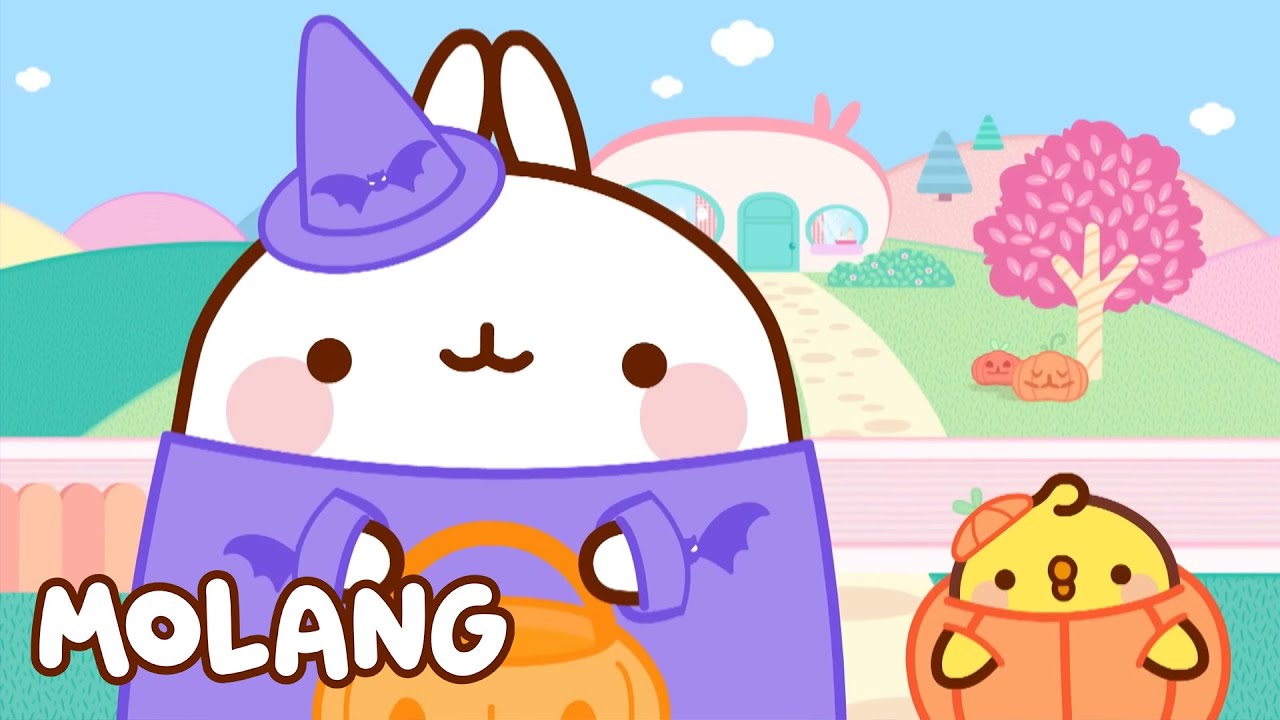 Halloween Fun 🎃 Molang Cartoon Collection - YouTube