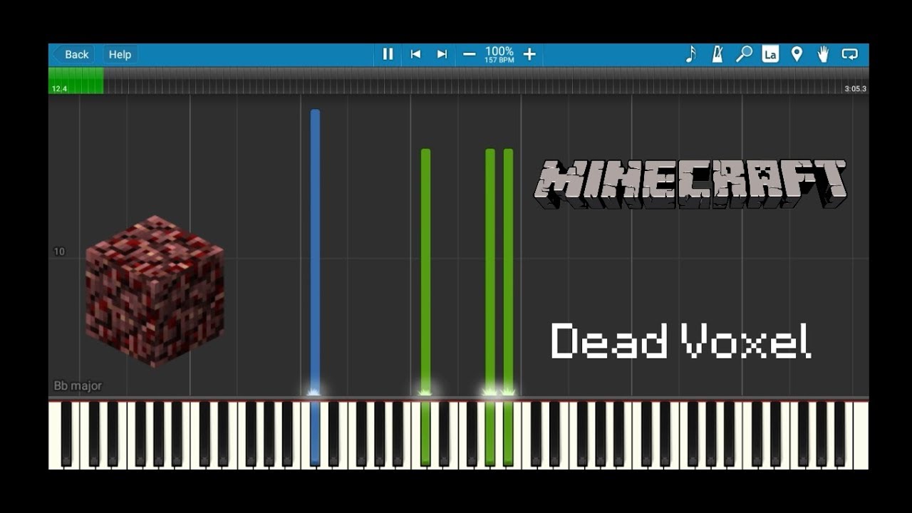 C418 - Dead Voxel // Synthesia | (+MIDI) | Electric Piano - YouTube