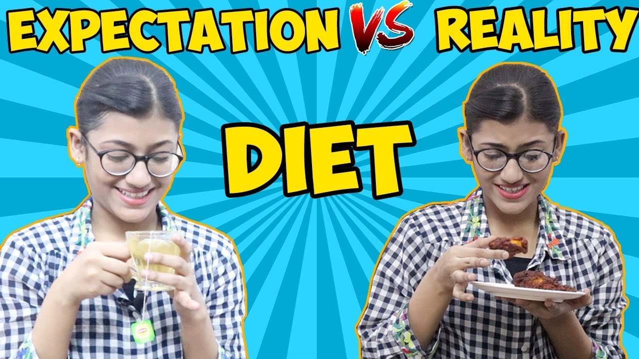 People on Diet : Expectation VS Reality | SAMREEN ALI - YouTube