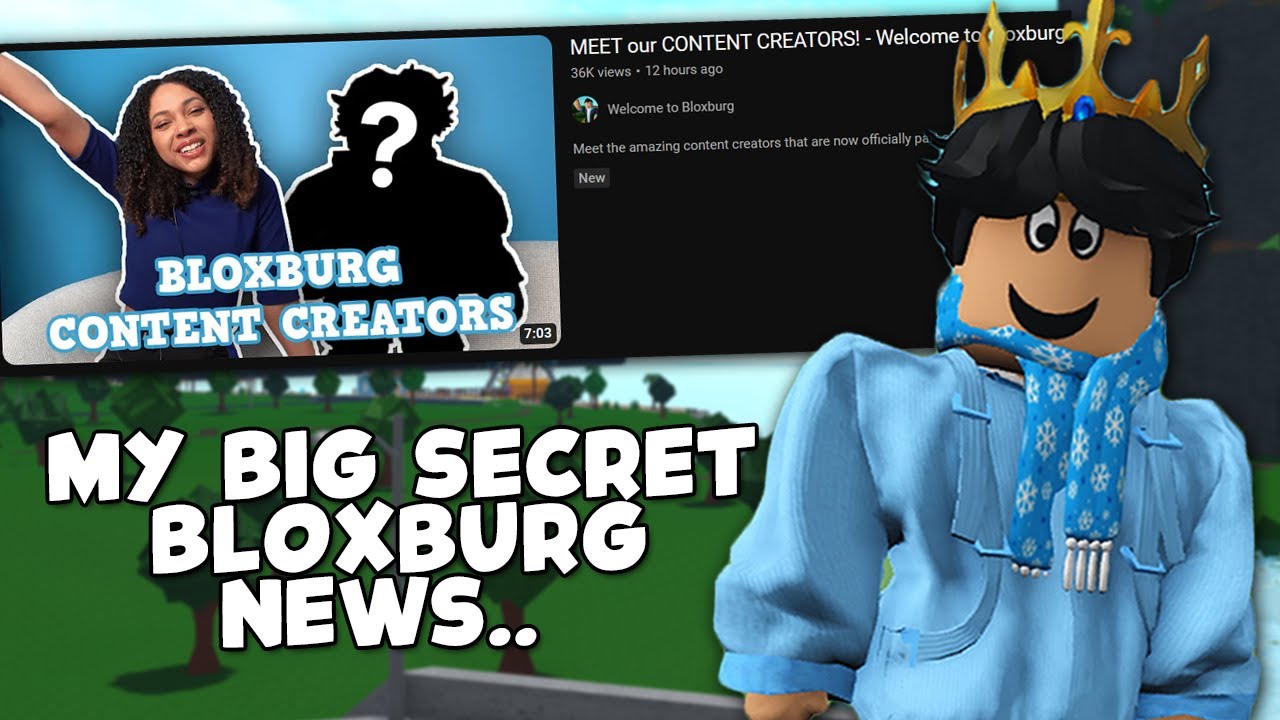 My Big Secret Bloxburg News Youtube