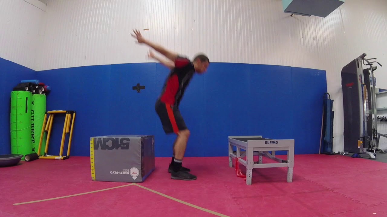 Depth Jump to Box - YouTube