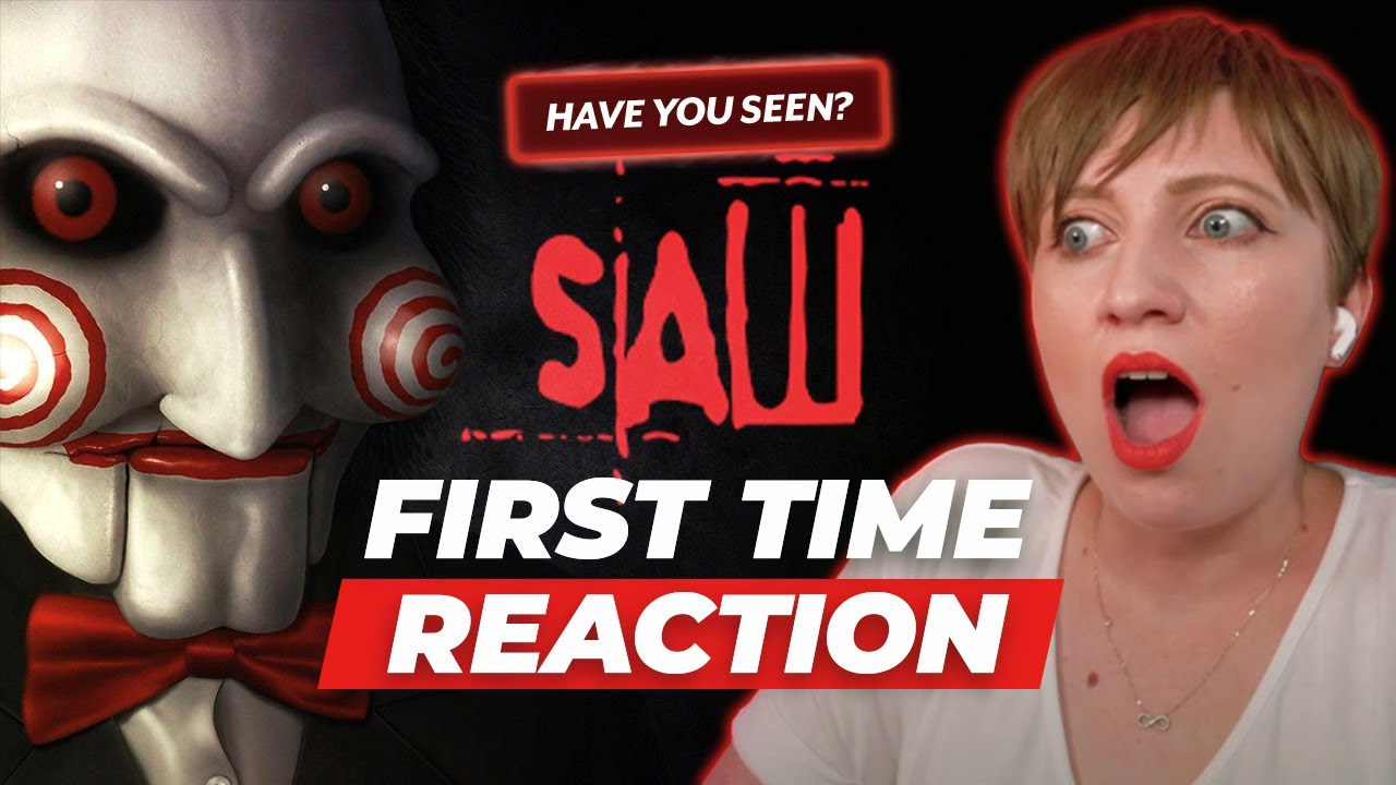 FIRST TIME WATCH | Girlfriend Reacts to SAW (2004) - YouTube