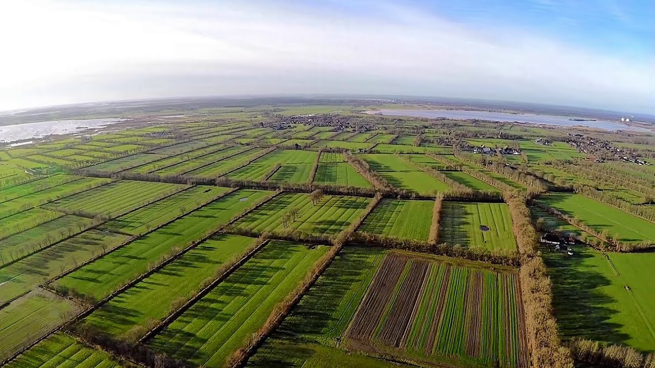 Quadcopter view of Eastermar, Friesland with gopro hero 4 - YouTube