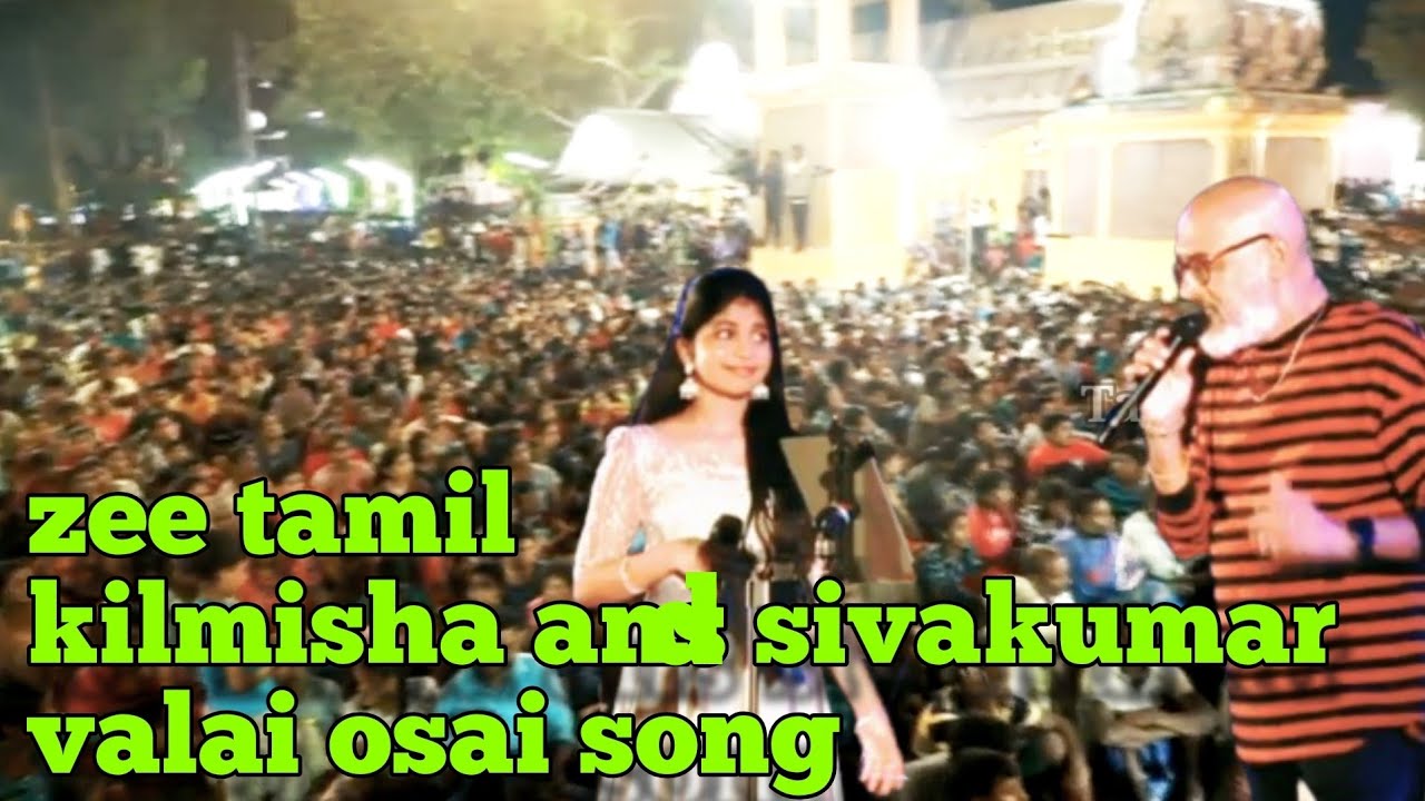 zee tamil kilmisha ans sivakumar jaffna musical show agnee - YouTube