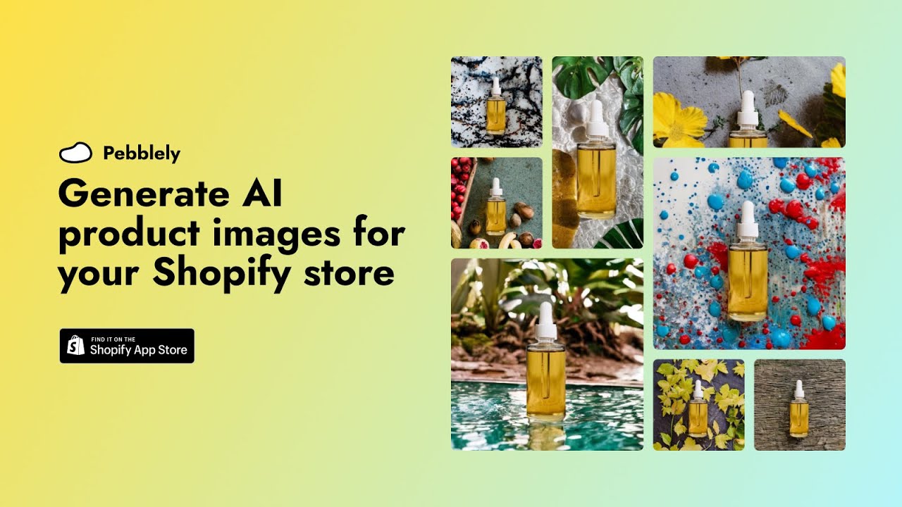 How to Generate AI Product Images for Your Shopify Store - YouTube