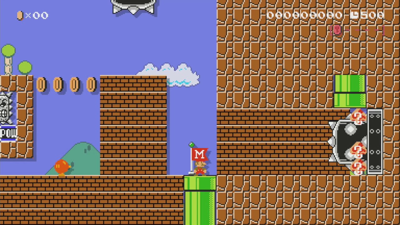 Smash Block 12IC by Xeamlich - Super Mario Maker - No Commentary 1bo ...