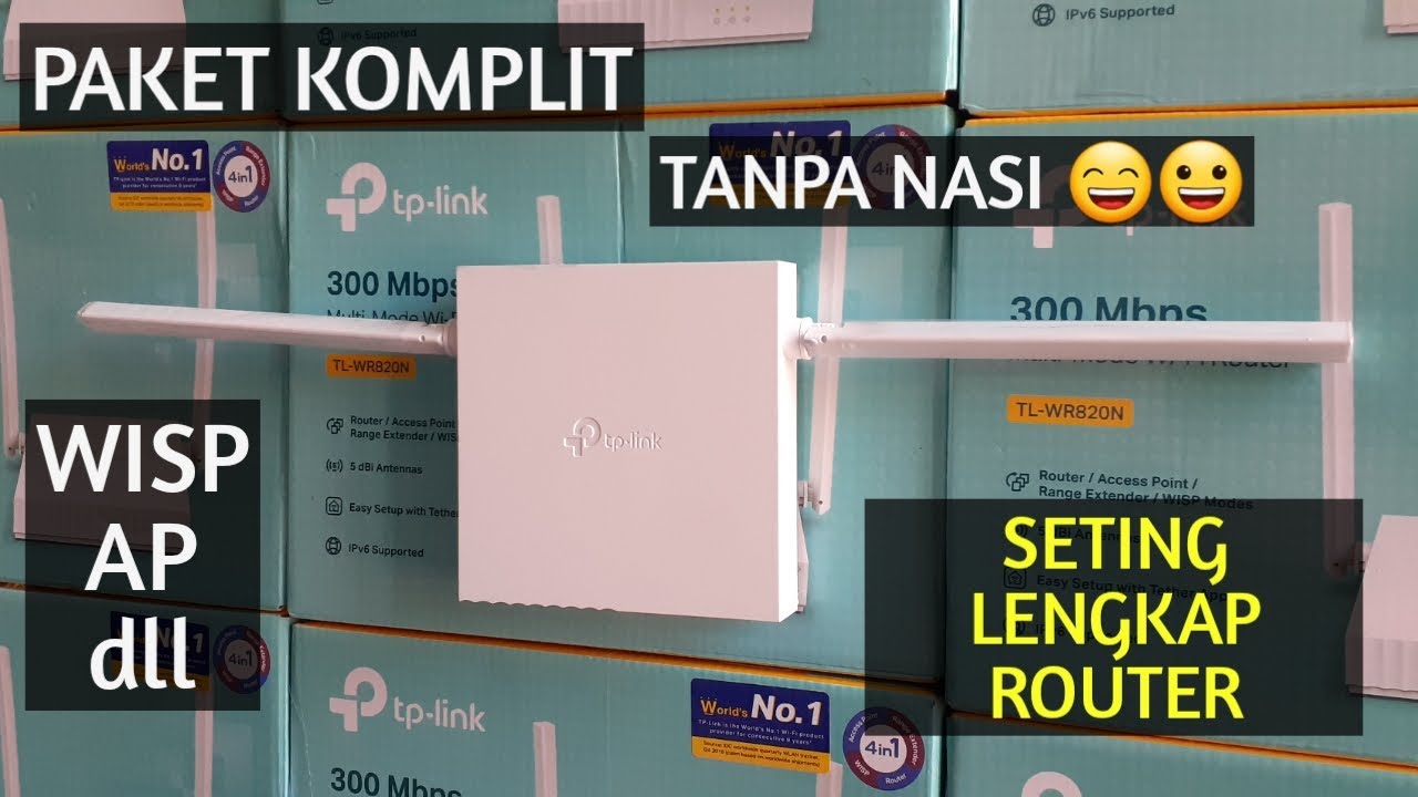 SETING LENGKAP ROUTER PART 1 - YouTube