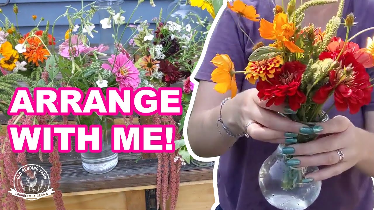 Let's Make Some Flower Bouquets | Arrange With Me! - YouTube