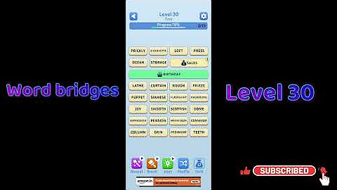 Word Bridges All Levels Walkthrough 🔗 | Logic Connections Puzzle Answers | Go Answer - YouTube