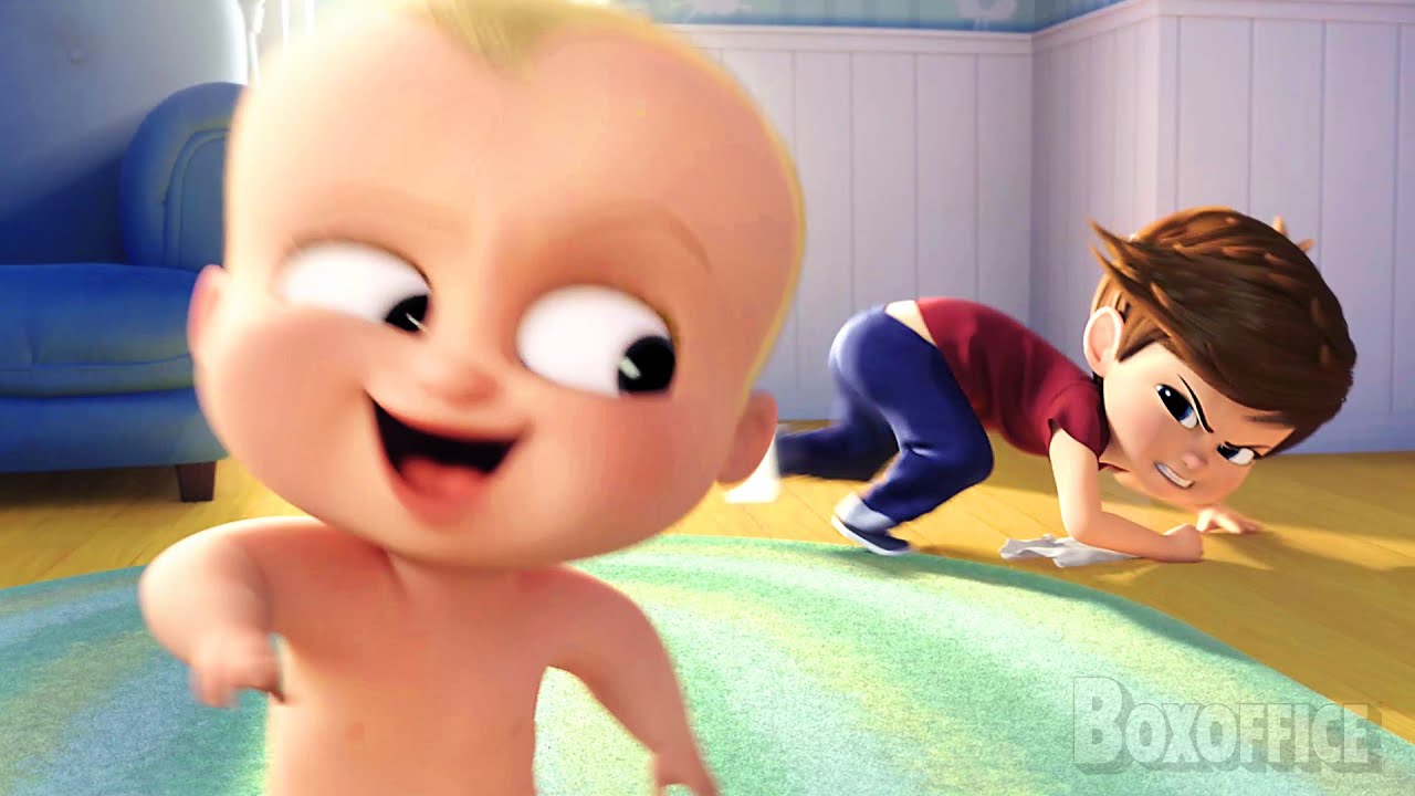 Baby attacks! All best action moments from The Boss Baby 🌀 4K - YouTube